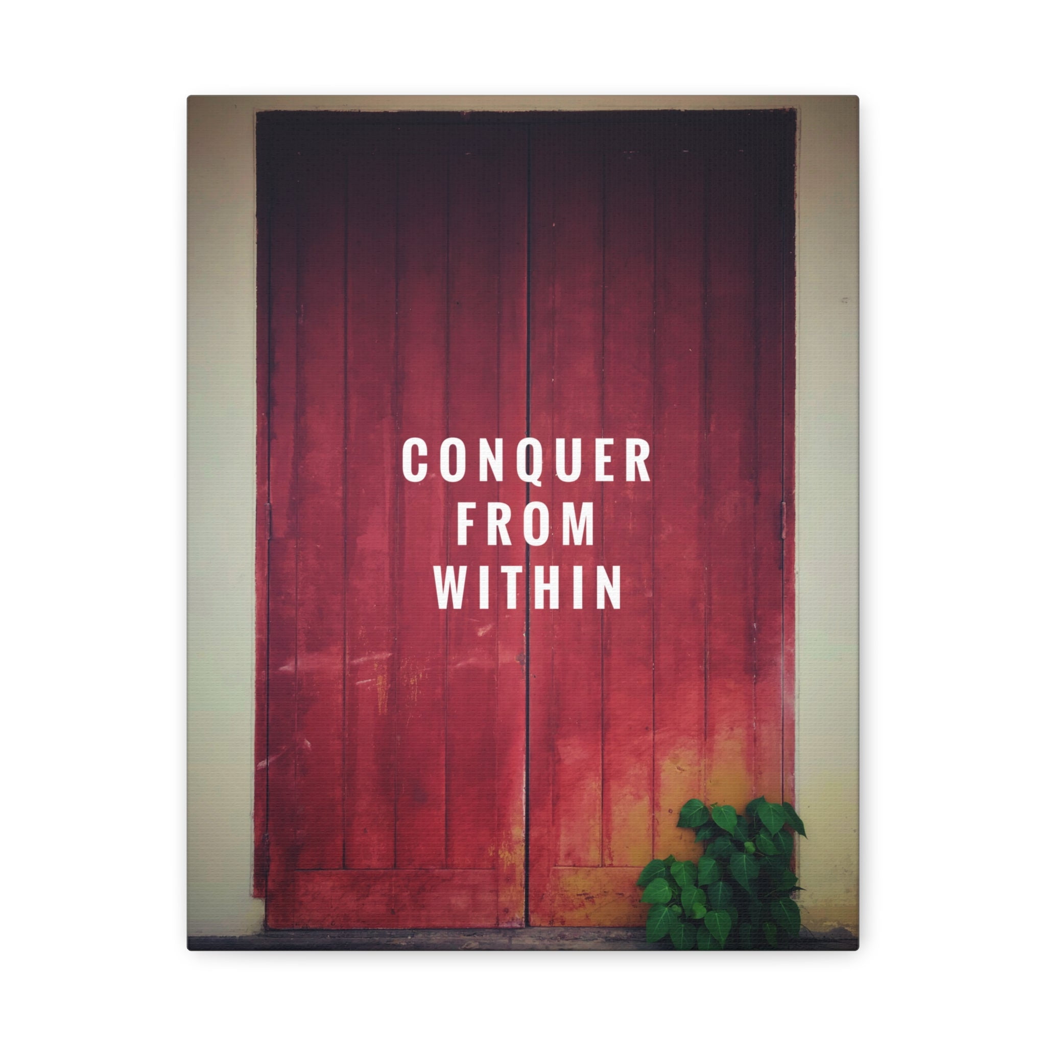 Inspirational Wall Art Conquer From Within Motivational Print Ready to ...