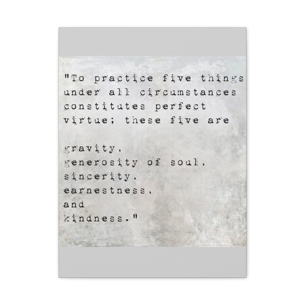 Inspirational Wall Art Constitutes Perfect Virtue Motivation Wall Decor ...