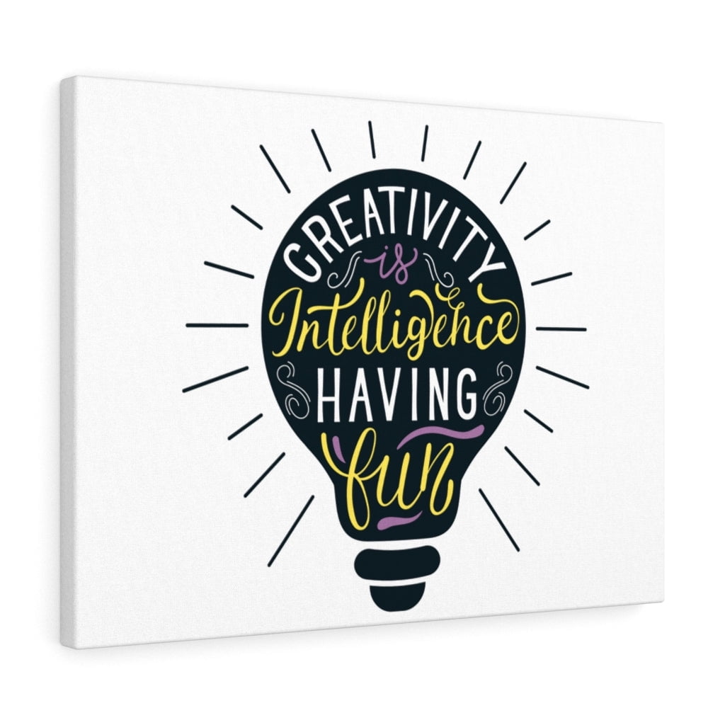 Inspirational Wall Art Creativity Wall Art Motivational Motto Inspiring ...