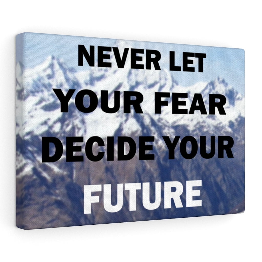 Inspirational Wall Art Decide Your Future Wall Art Motivational Motto ...