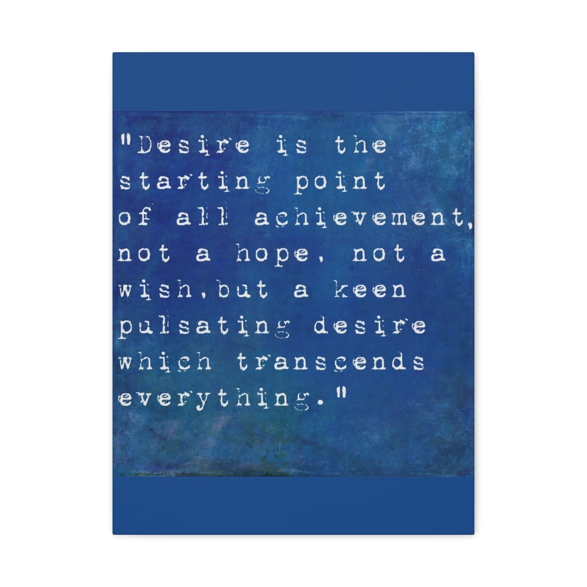 Inspirational Wall Art Desire Is Starting Point Motivation Wall Decor ...