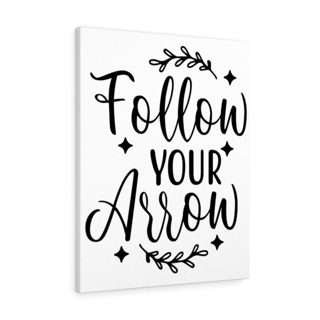 Inspirational Wall Art Follow Your Arrow Wall Art Motivation Wall Decor ...