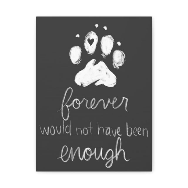 Inspirational Wall Art Forever Not Enough Motivation Wall Decor for ...