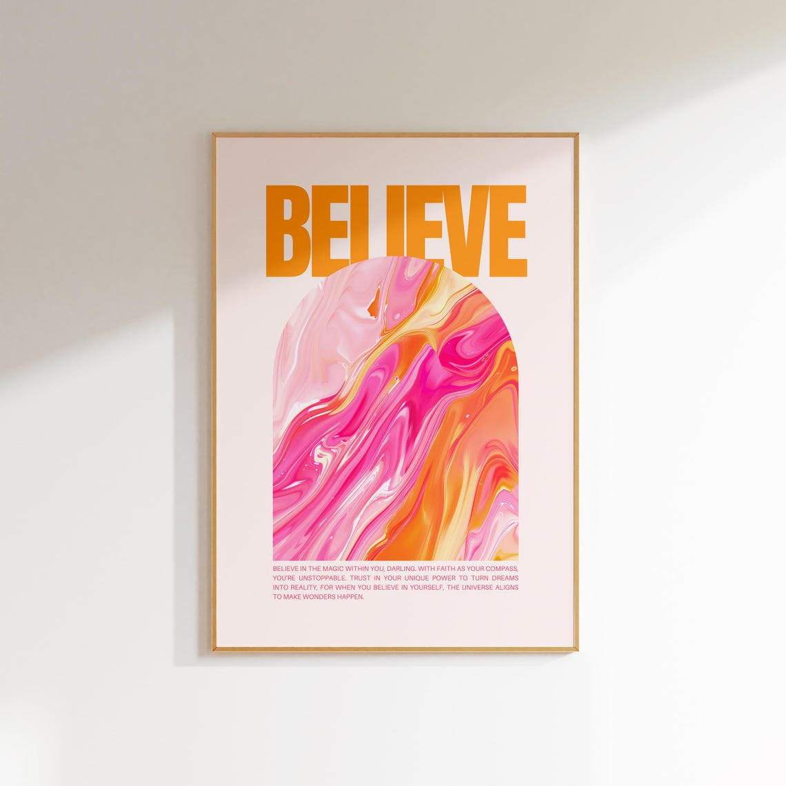 Inspirational Wall Art Funky Poster Office Wall Decor Aesthetic ...