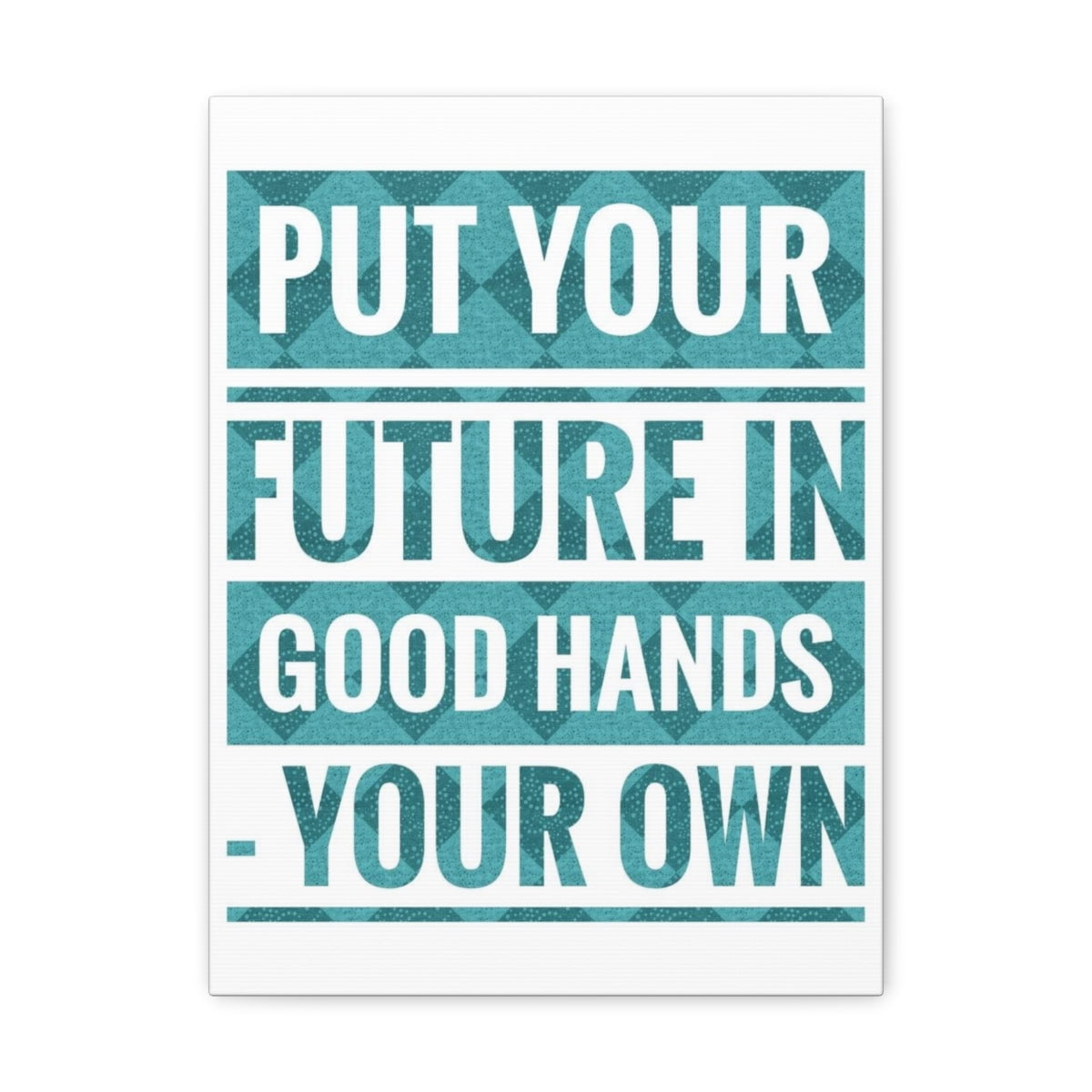 Inspirational Wall Art Future In Your Hands Motivation Wall Decor for ...