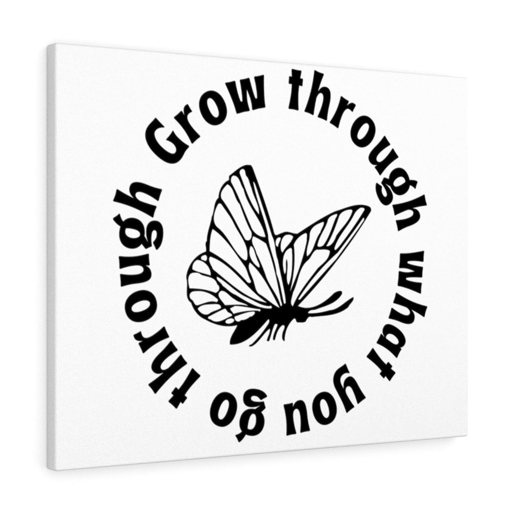 Inspirational Wall Art Grow Through Wall Art Motivation Wall Decor for ...