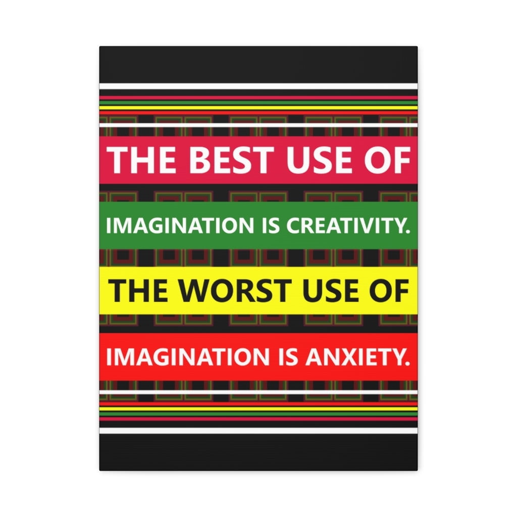 Inspirational Wall Art Imagination Is Creativity Motivation Wall Decor ...