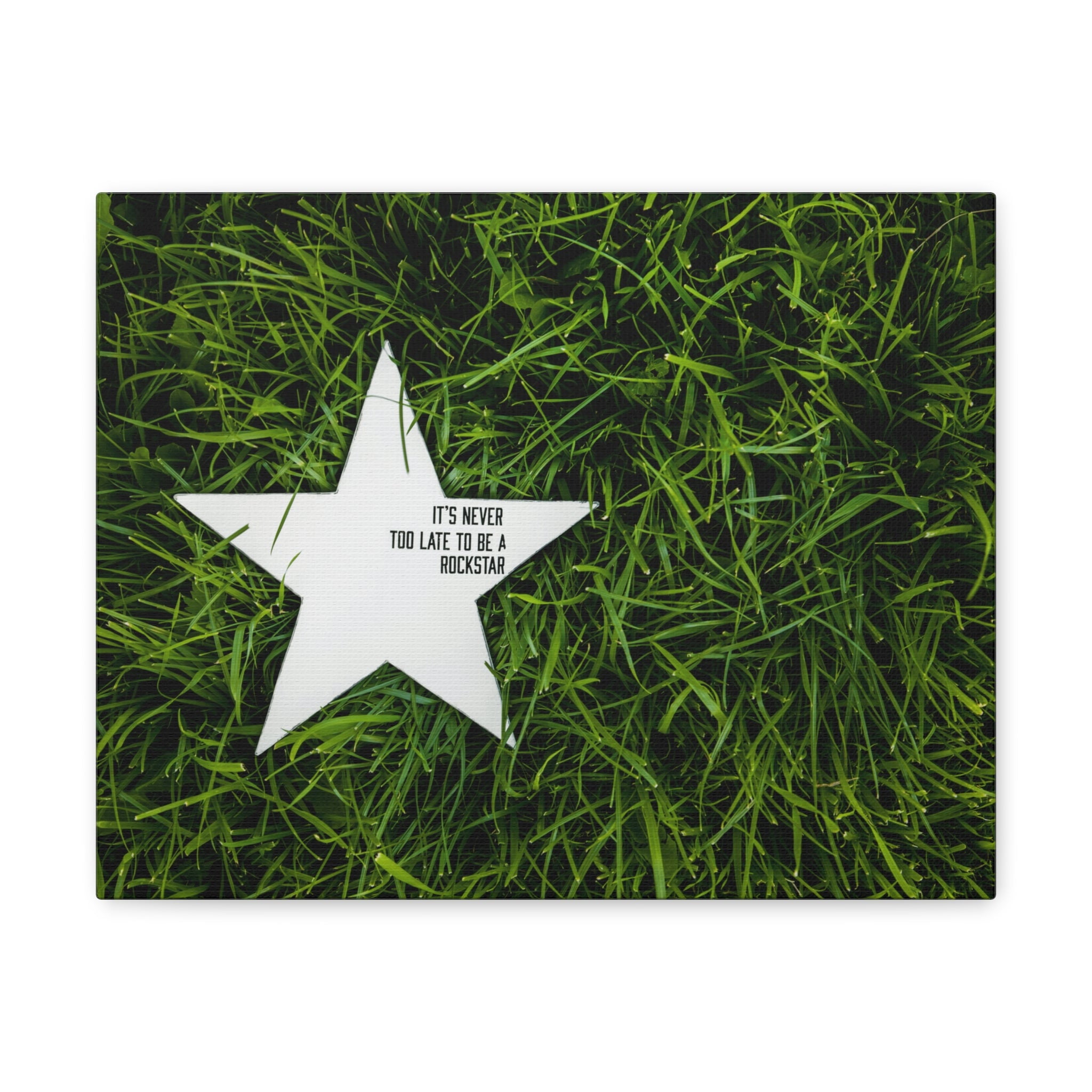 Inspirational Wall Art It's Never Too Late Motivational Print Ready to ...