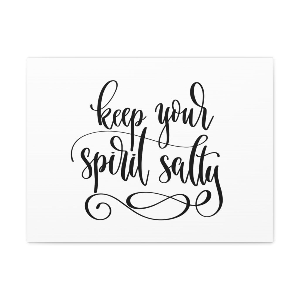 Inspirational Wall Art Keep Your Spirit Salty Motivation Wall Decor for ...