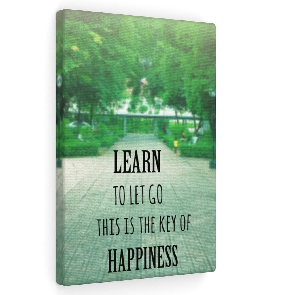 Inspirational Wall Art Learn To Let Go Motivational Print Ready to Hang ...