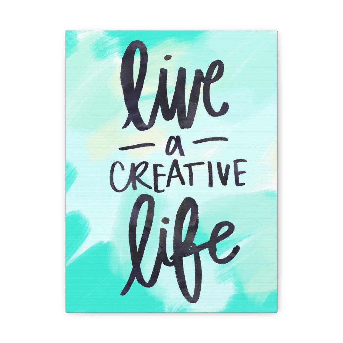 Inspirational Wall Art Live A Creative Life Motivation Wall Decor for ...