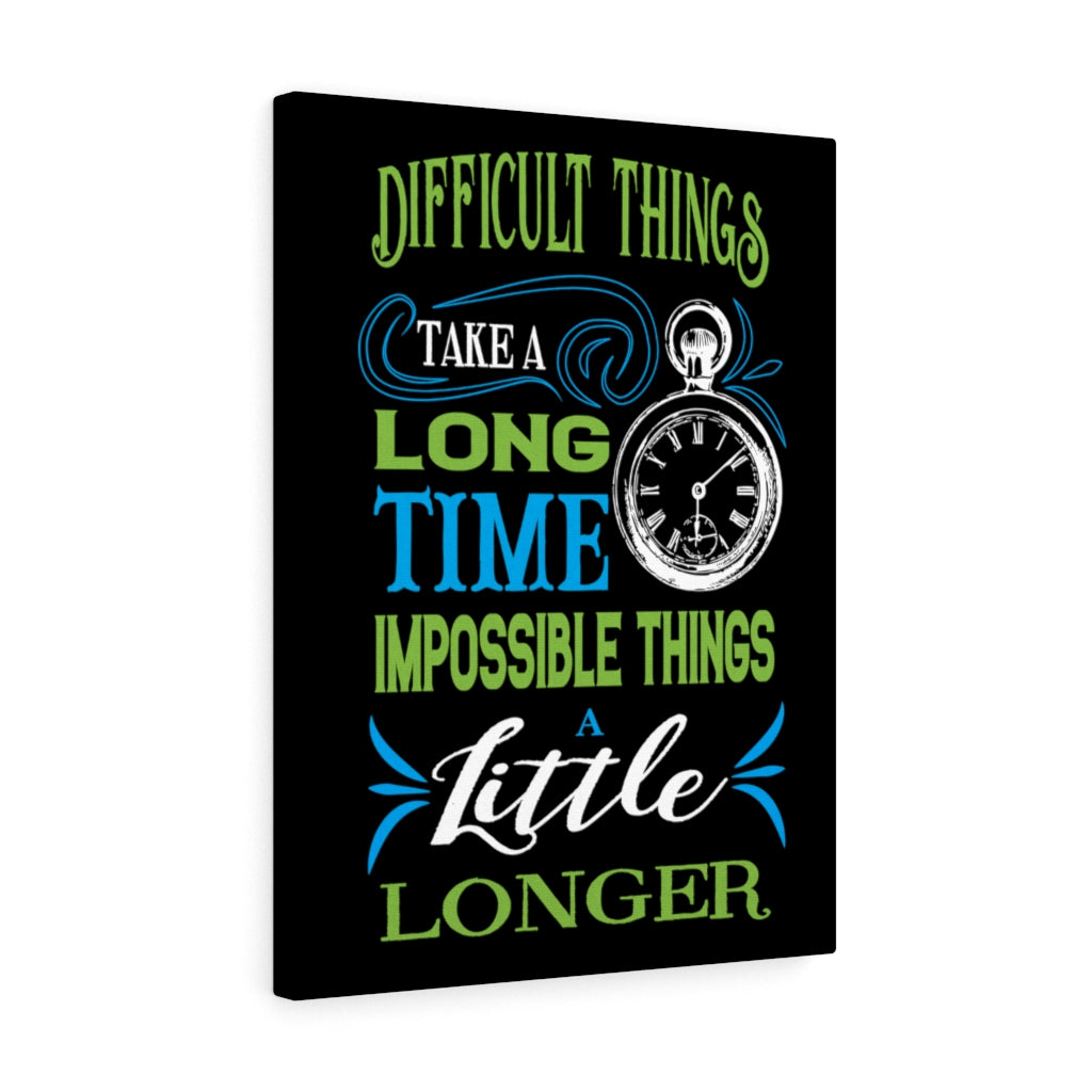 Inspirational Wall Art Long Time Wall Art Motivational Motto Inspiring ...