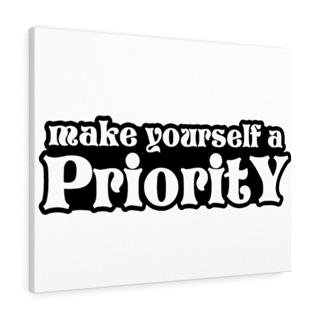 Inspirational Wall Art Make Yourself A Priority Wall Art Motivation ...