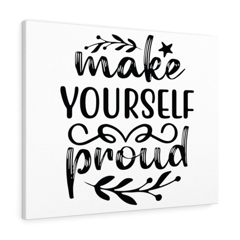 Inspirational Wall Art Make Yourself Proud Star Wall Art Motivation Wall Decor for Home Office ...