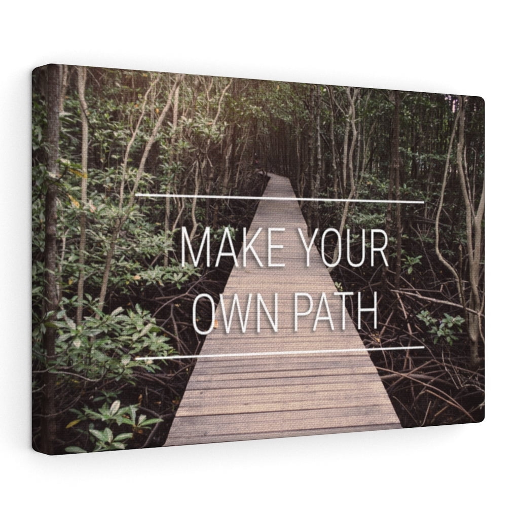 Inspirational Wall Art Make Your Own Path Motivational Print Ready to ...