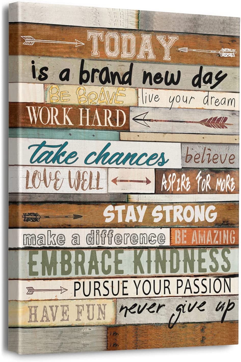 Inspirational Office Art, Motivational Poster, Wall Decor Canvas ...