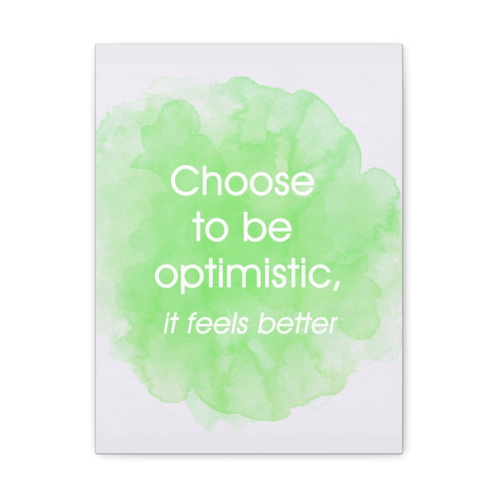 Inspirational Wall Art Optimistic Feels Better Motivation Wall Decor ...