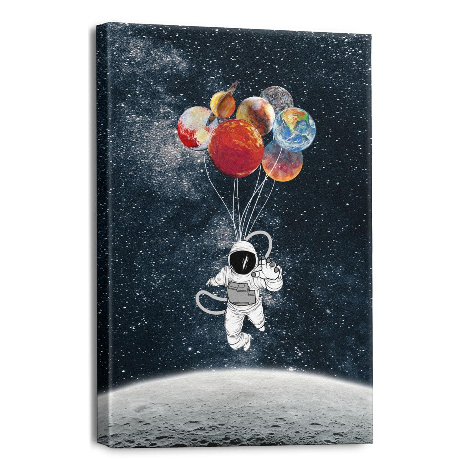 Yilichang Inspirational Wall Art for Outer Space Motivational Canvas ...