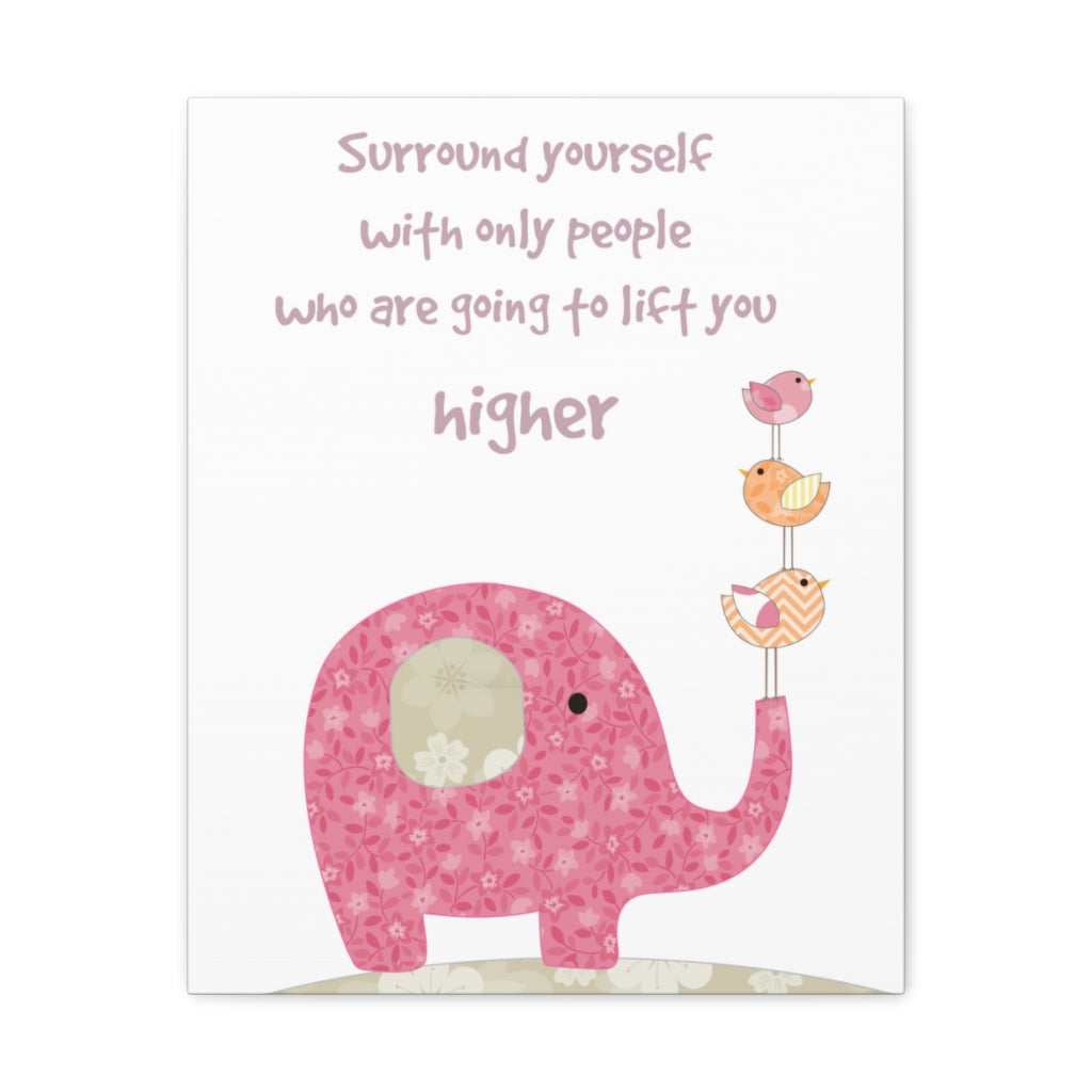 Inspirational Wall Art People Lift You Higher Motivation Wall Decor for ...