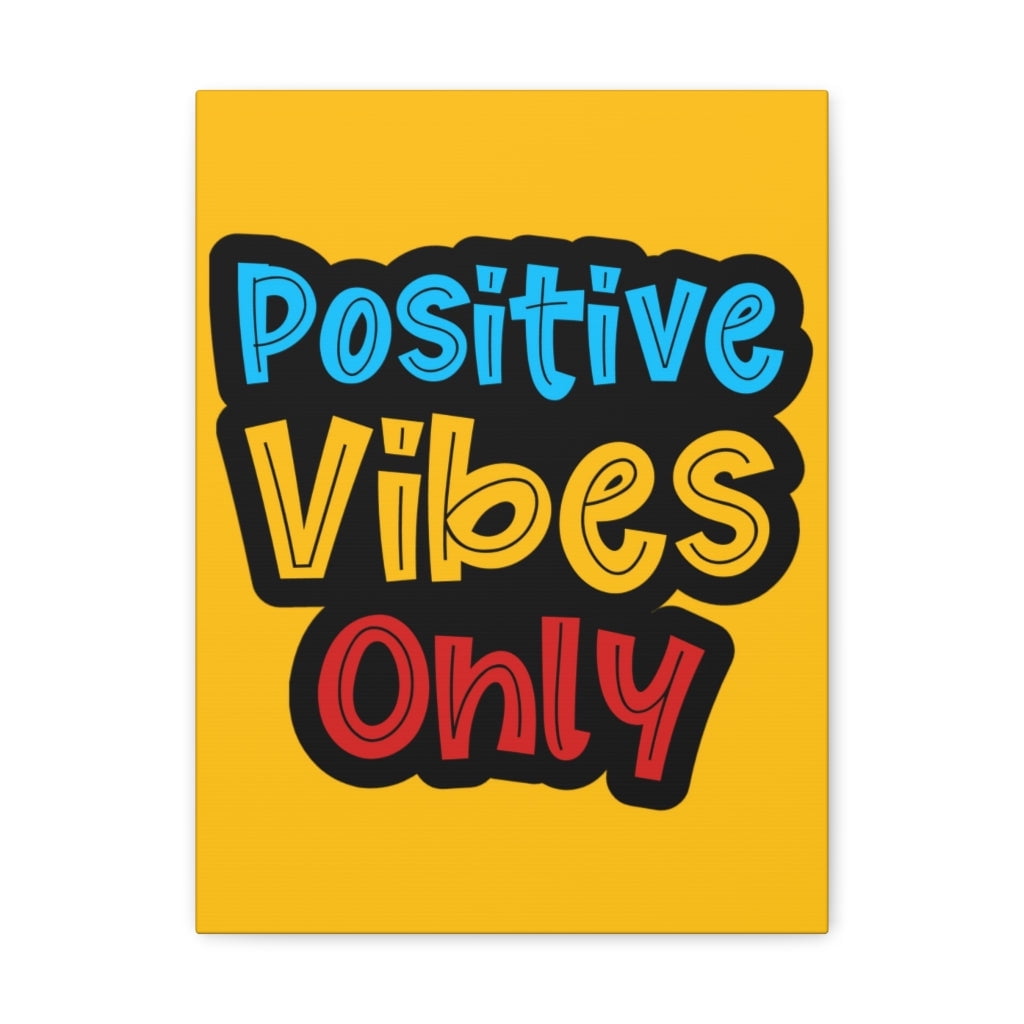 Inspirational Wall Art Positive Vibes Only Motivation Wall Decor for ...