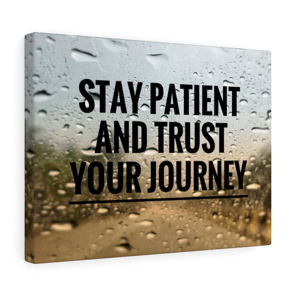 Inspirational Wall Art Stay Patient And Trust Motivational Print Ready ...