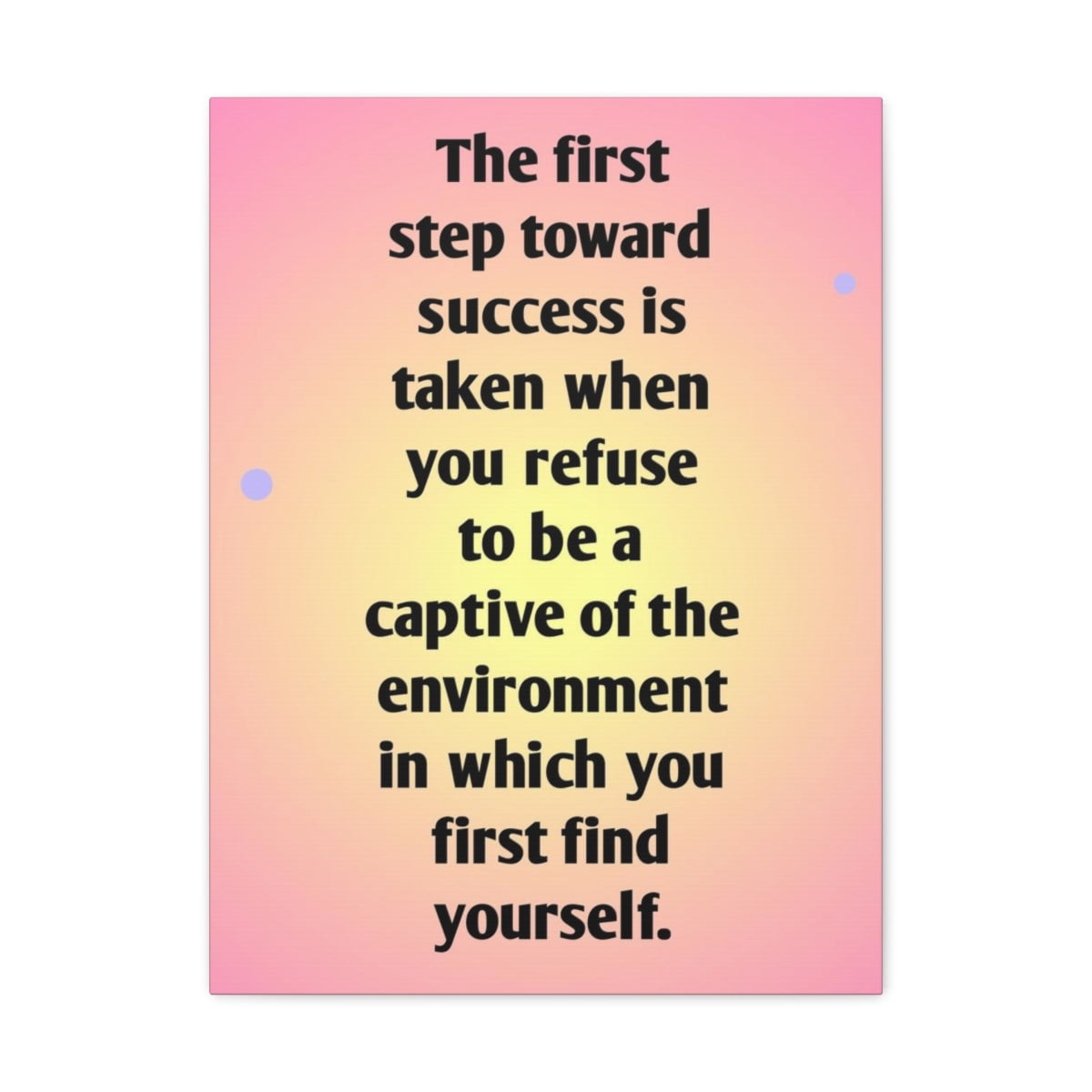 Inspirational Wall Art Step Toward Success Motivation Wall Decor for ...