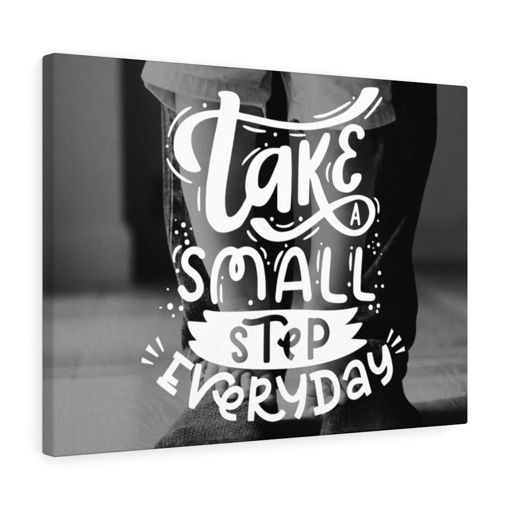 Inspirational Wall Art Take Small Step Everyday Wall Art Motivational ...