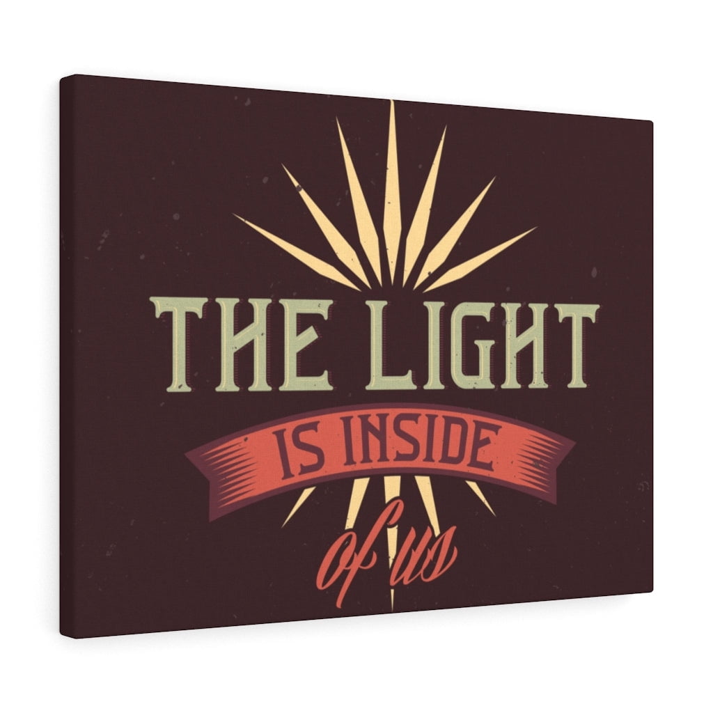 Inspirational Wall Art The Light Wall Art Motivational Motto Inspiring ...