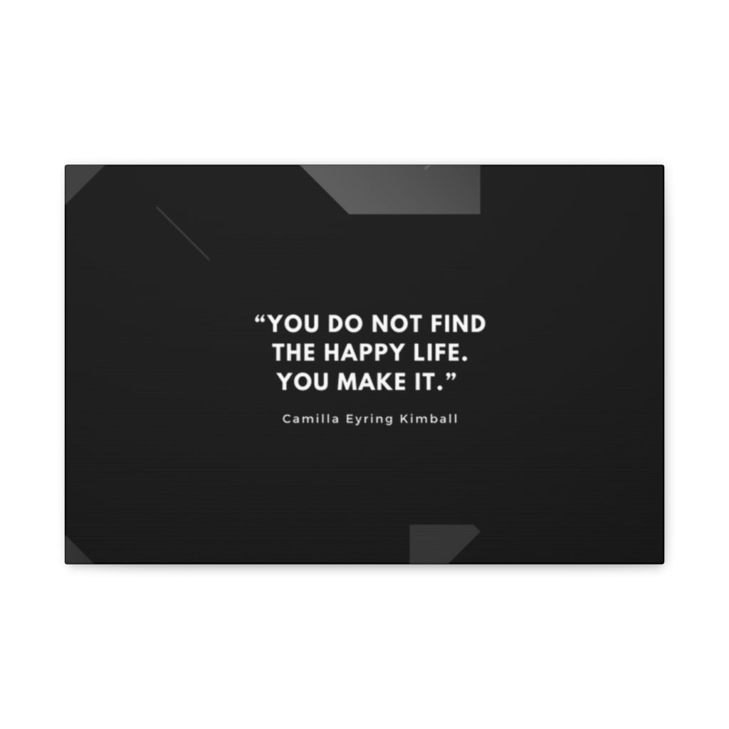 Inspirational Wall Art You Make Happy Life Motivation Wall Decor for ...