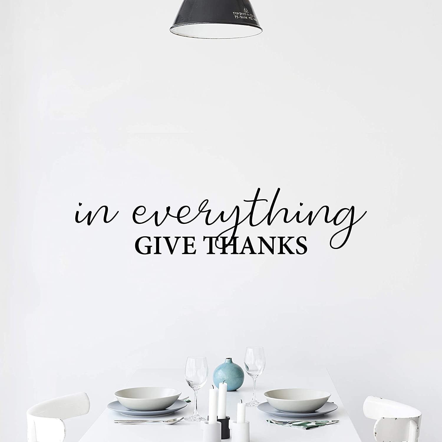 Everything Give Thanks Wall Decal