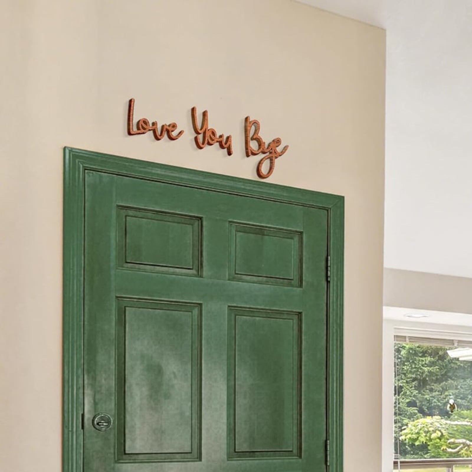 Inspirational Wall Decals Love You Bye Motivational Quotes for Home ...