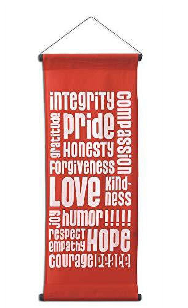 Inspirational Wall Decor Banner, Inspiring Quote Scroll, Affirmation ...