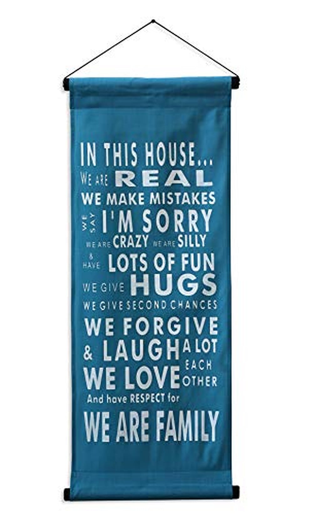 Inspirational Wall Decor Banner, Inspiring Quote Scroll, Affirmation ...