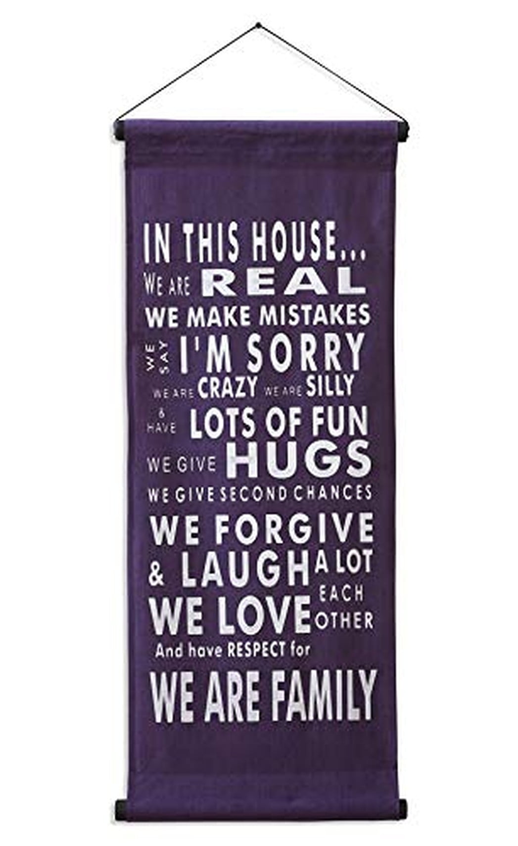 Inspirational Wall Decor Banner, Inspiring Quote Scroll, Affirmation ...