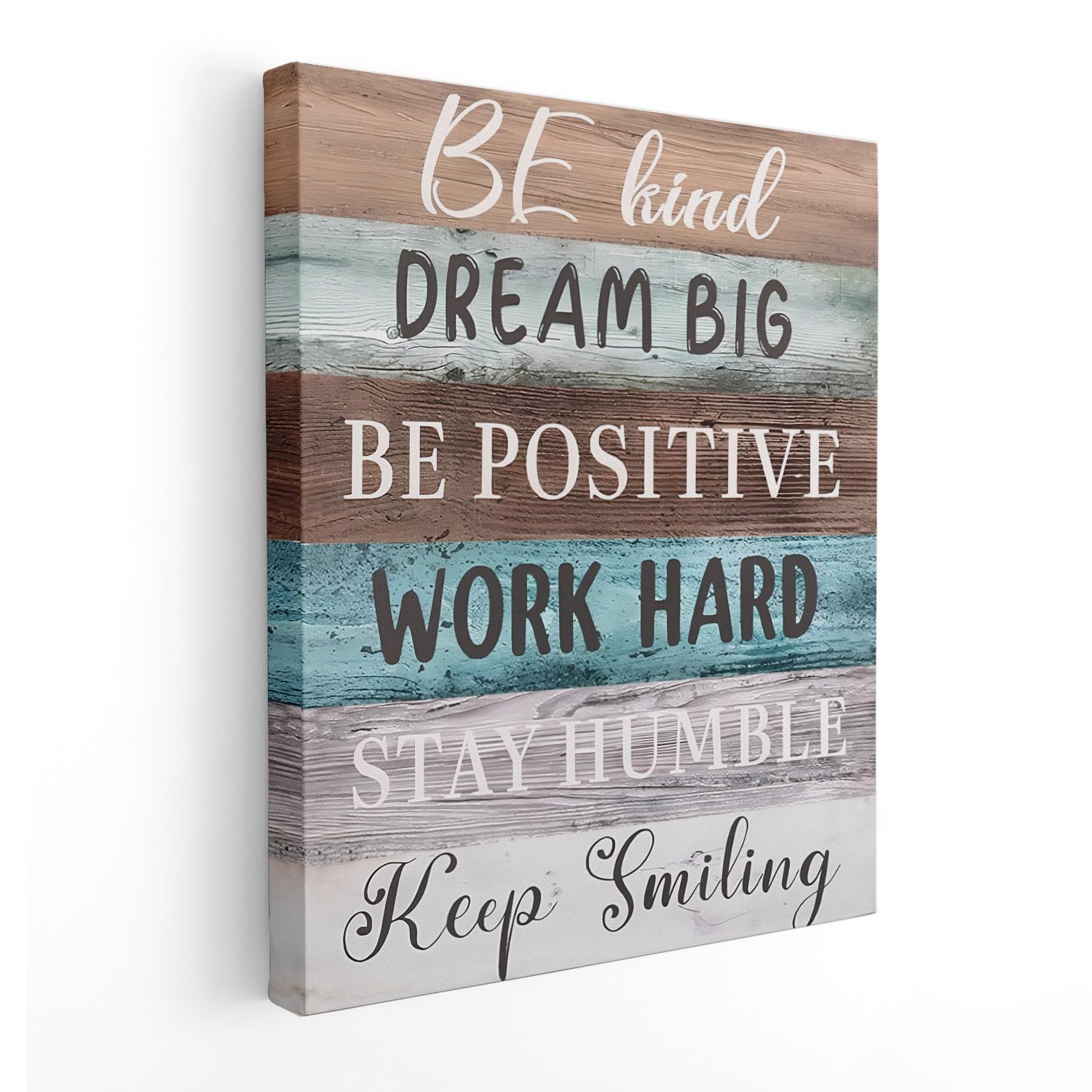 Inspirational Wall Decor,Be Kind Motivational Wall Art Prints, Positive Affirmations Wall Decor ...
