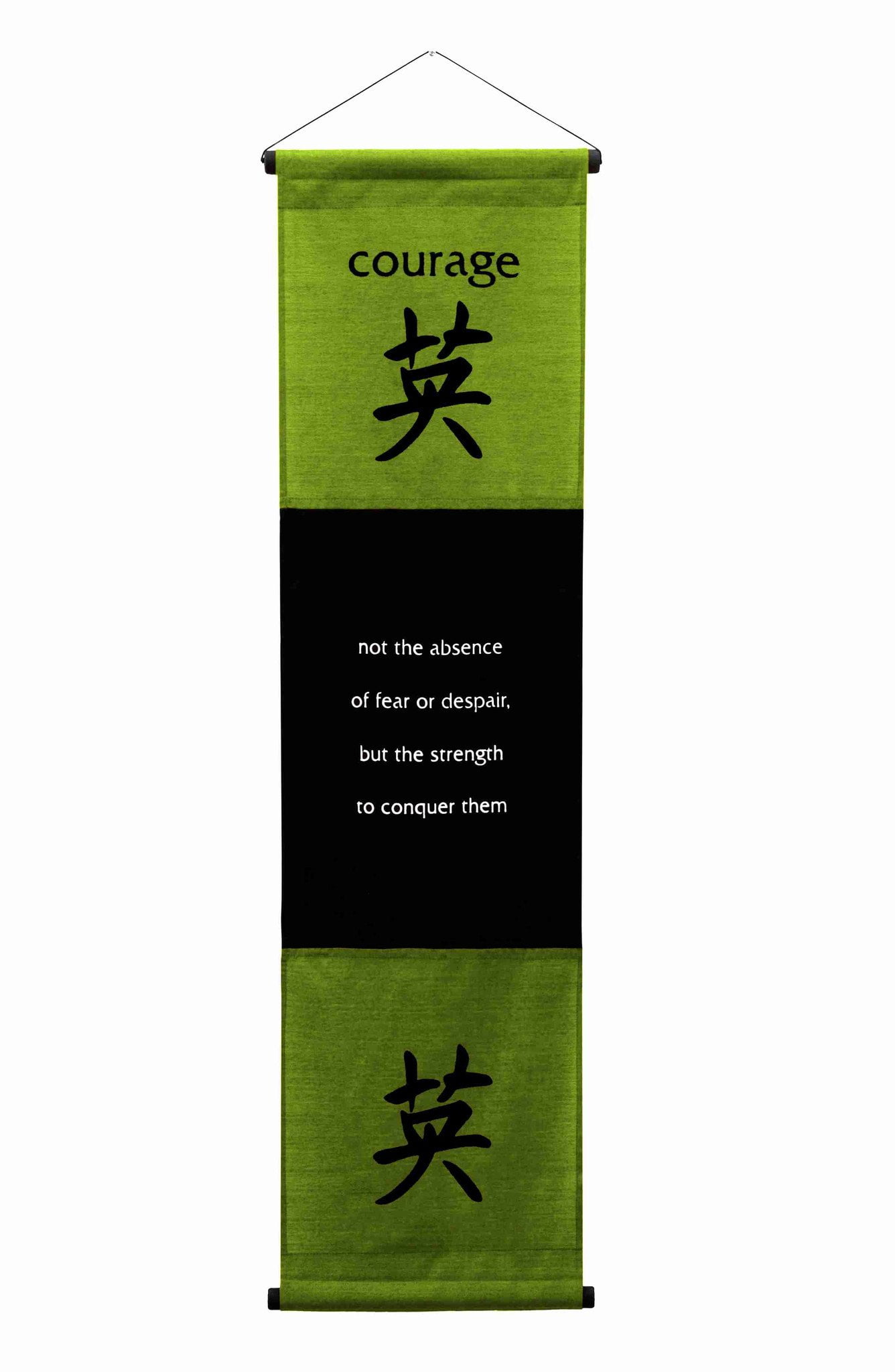Inspirational Wall Decor "Courage" Banner Large, Inspiring Quote Wall ...