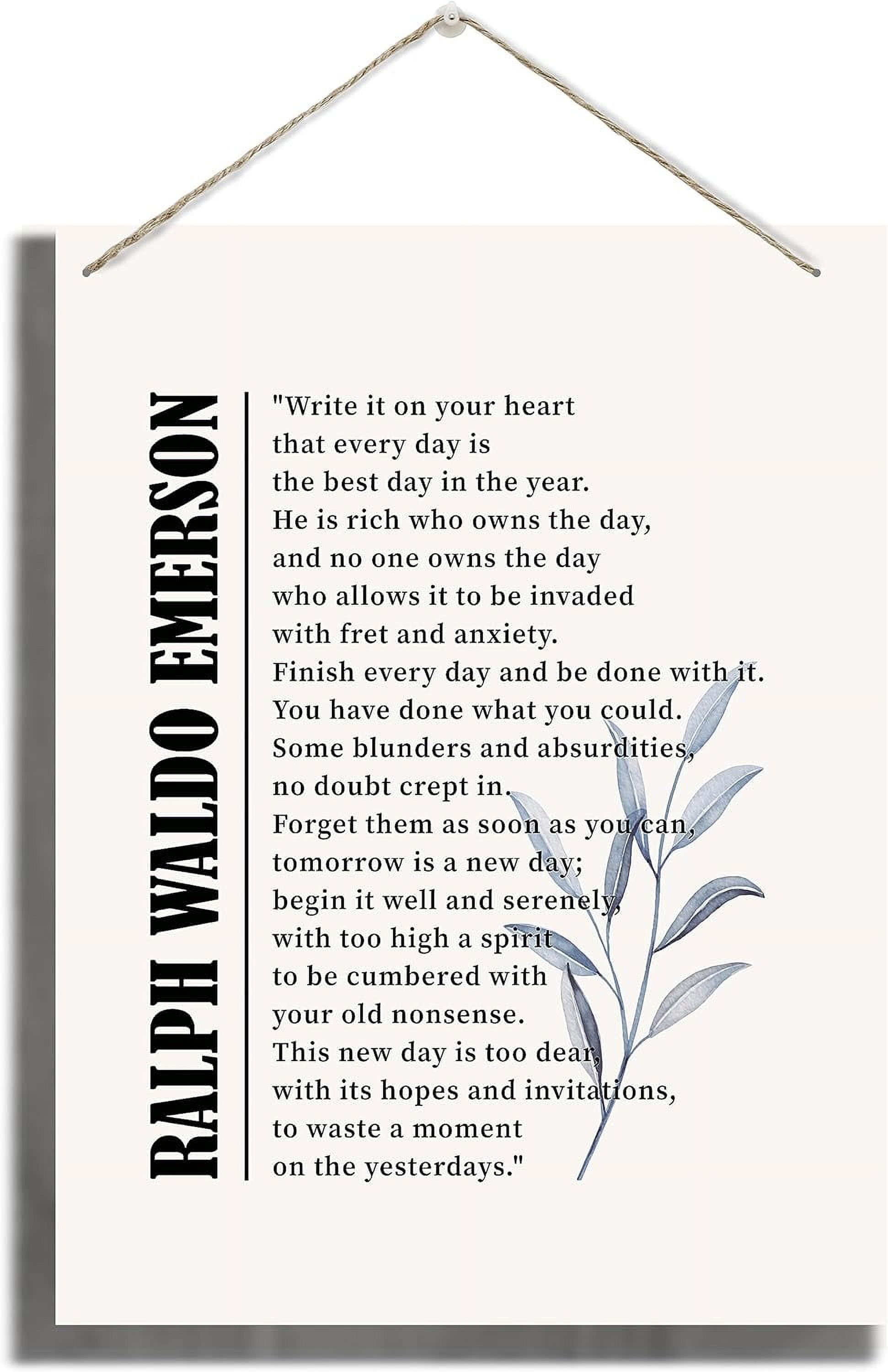 Inspirational Wall Decor, Decorative Hanging Wood Signs, Motivational ...