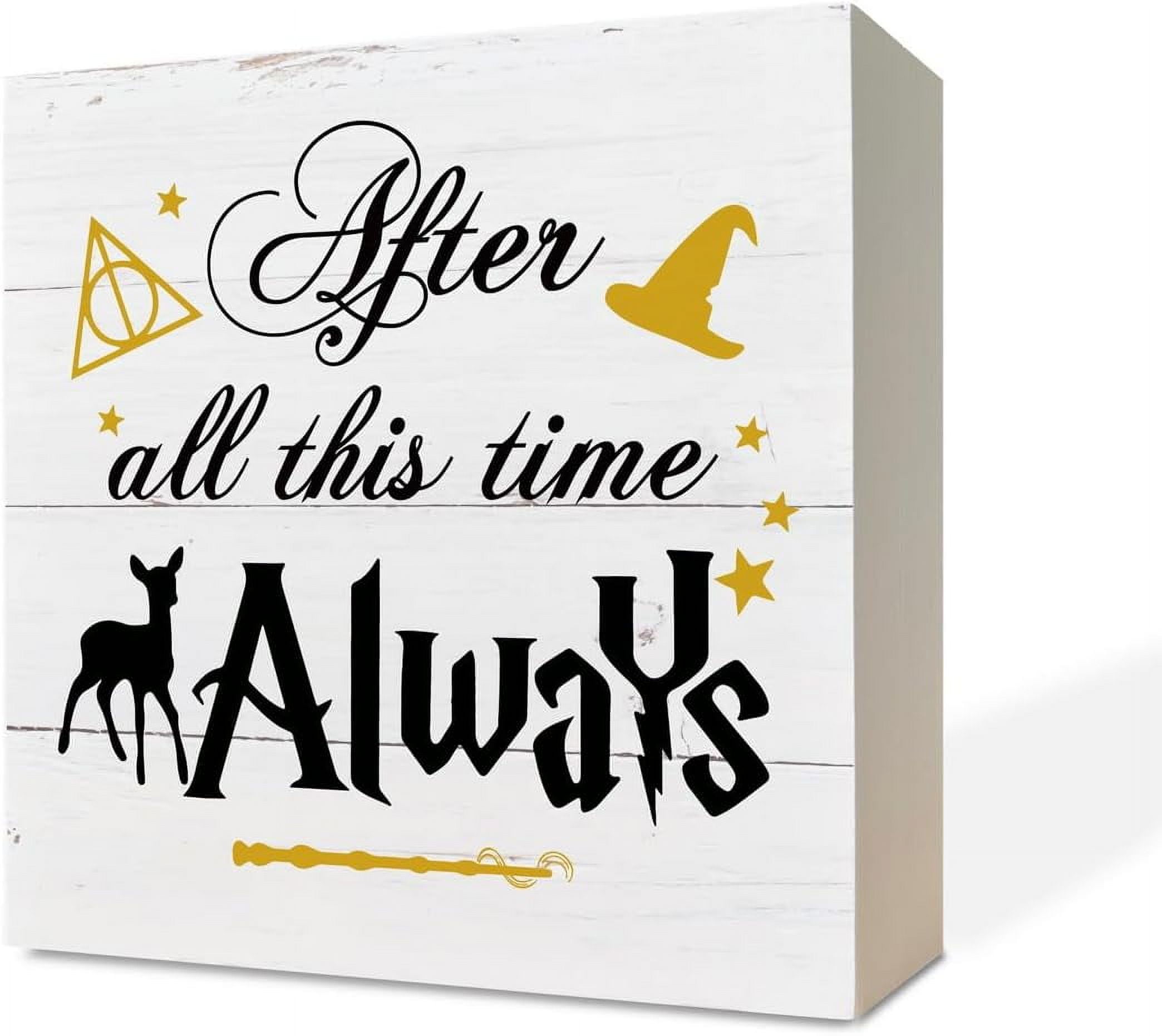 Inspirational Wood Signs Wooden Box Sign Desk Decor Rustic Farmhouse ...