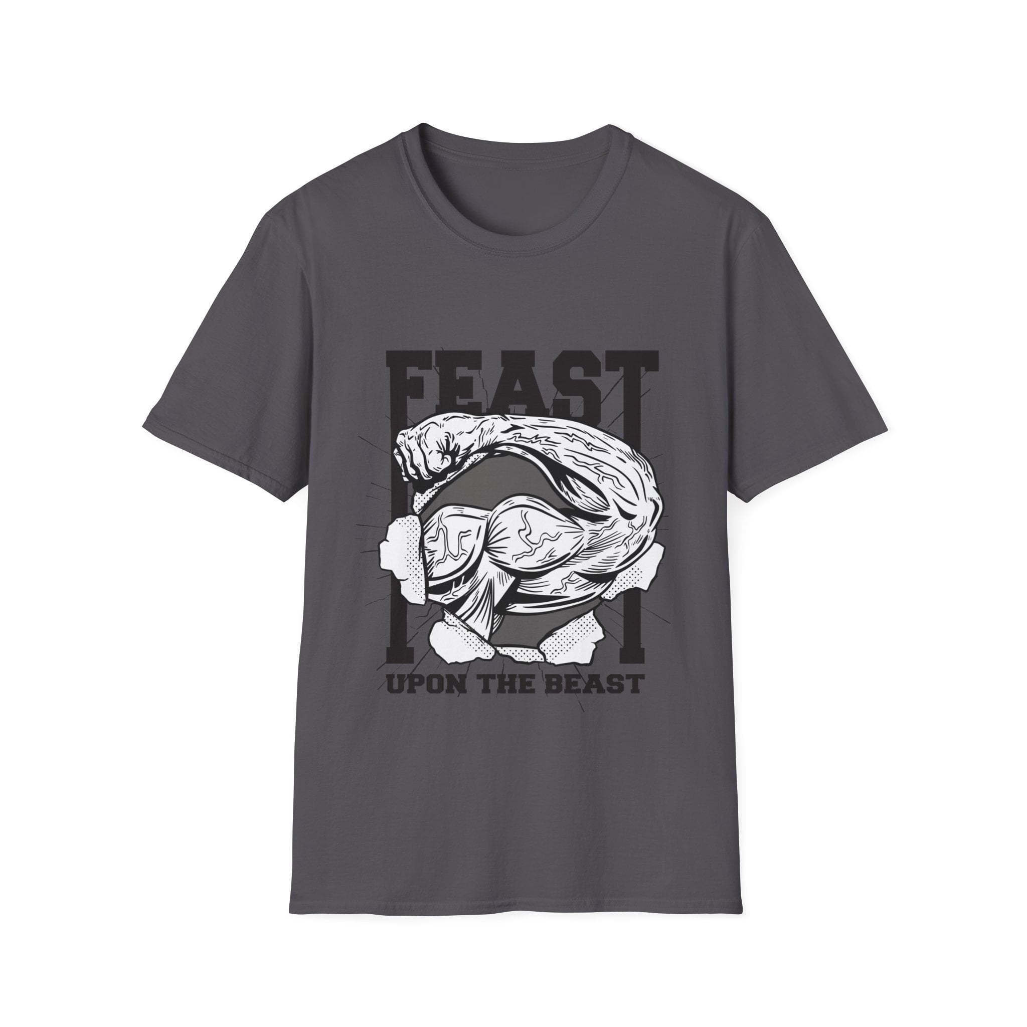 Inspirational Workout Strong Biceps Weight Lifting Tshirt - Walmart.com