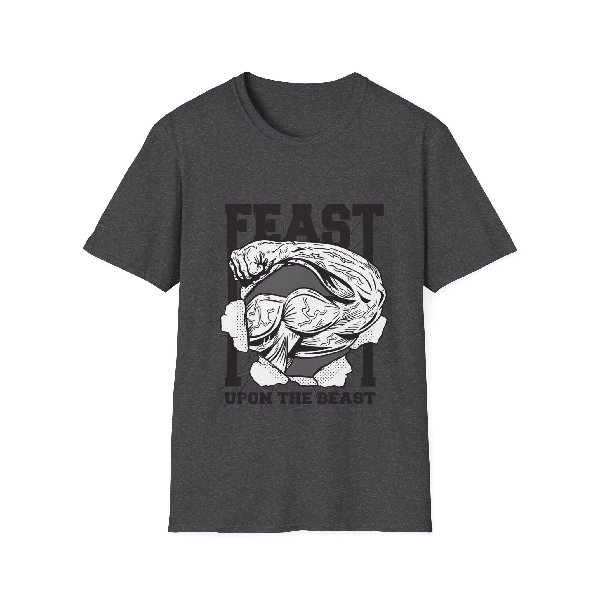 Inspirational Workout Strong Biceps Weight Lifting Tshirt - Walmart.com
