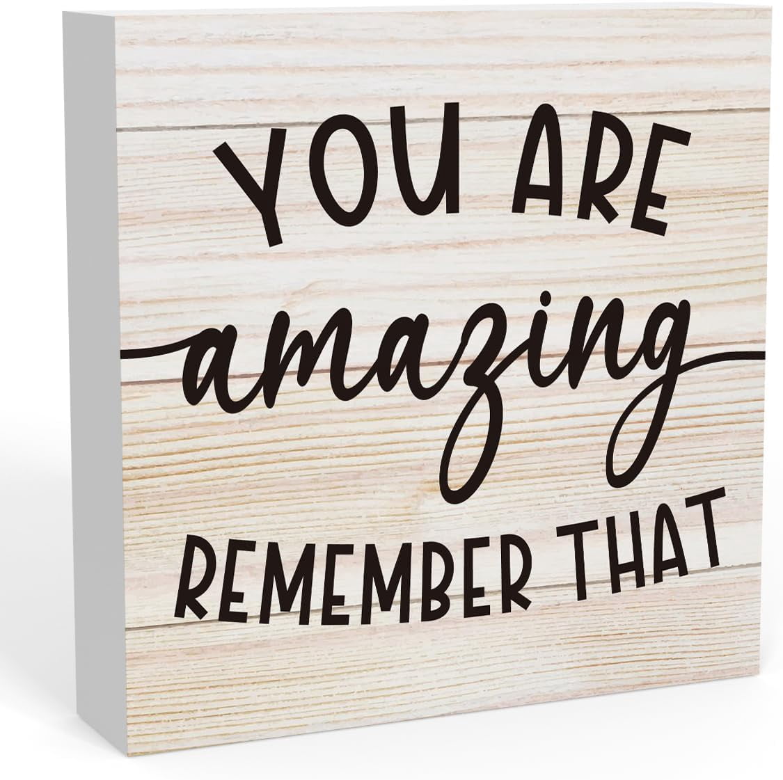 Inspirational You Are Amazing Remember That Sign, Home Office Desk ...