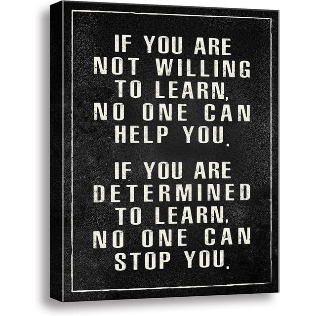 Inspirational wall art,Motivational Wall Art, Office Wall Art & Decor ...