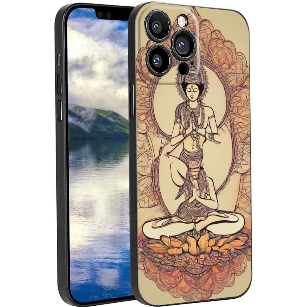 Inspirational-yoga-mantras-3 phone case for iPhone 13 Pro for Women Men ...