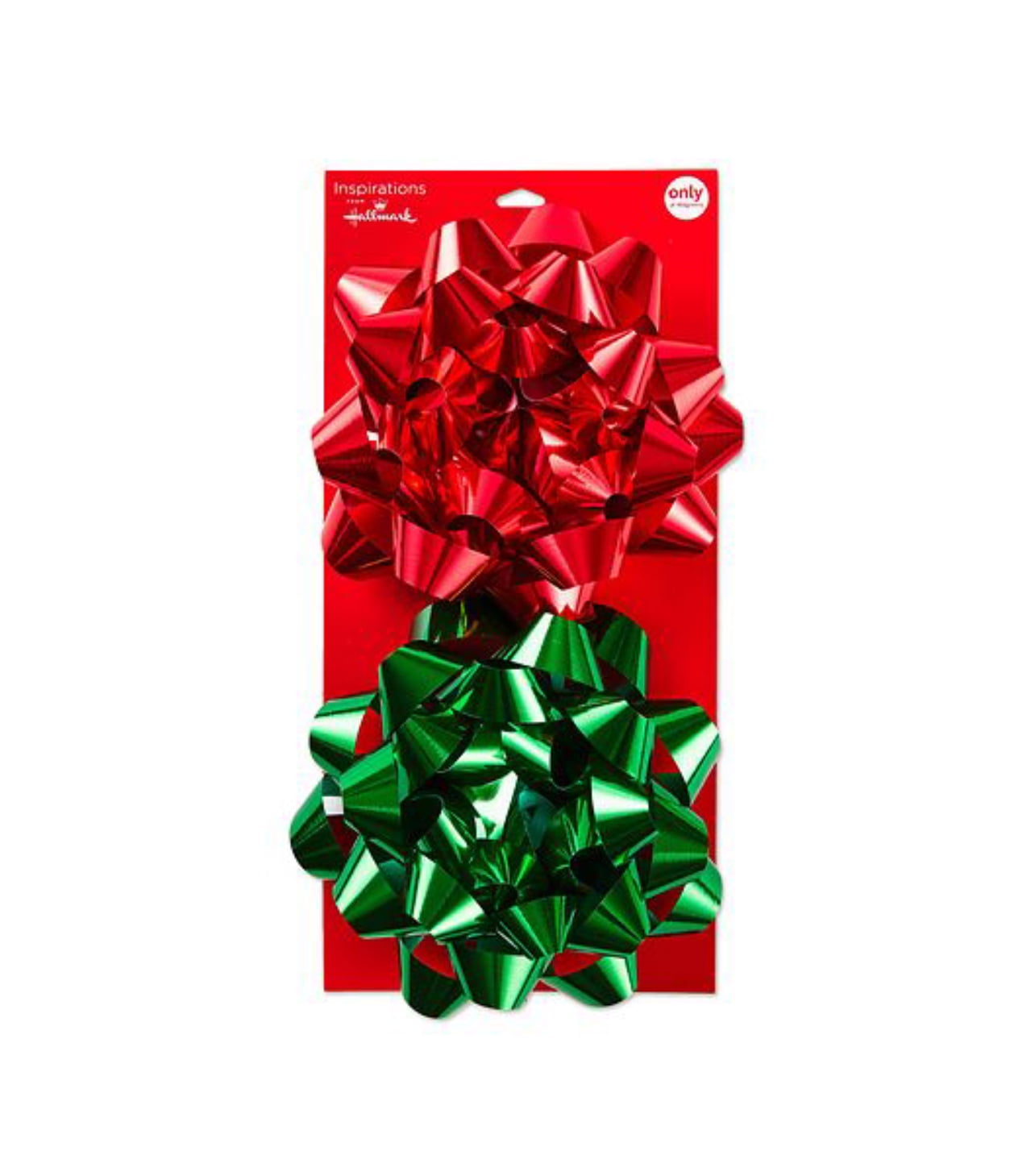 Inspirations From Hallmark Self-Adhesive Large Bows For Presents, Pack ...