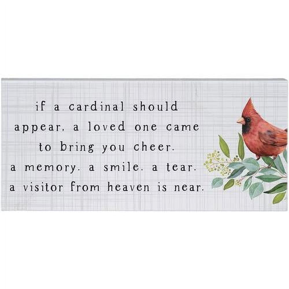 Inspire Boards Wood Cardinal Sign - If A Cardinal Should Appear, A ...