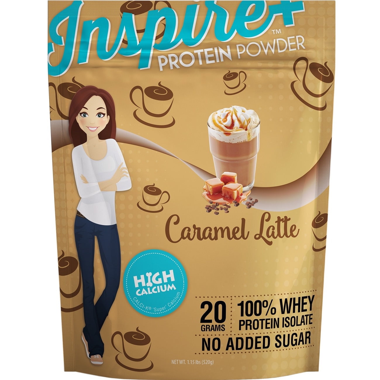Inspire Caramel Latte Protein by Bariatric Eating - Walmart.com