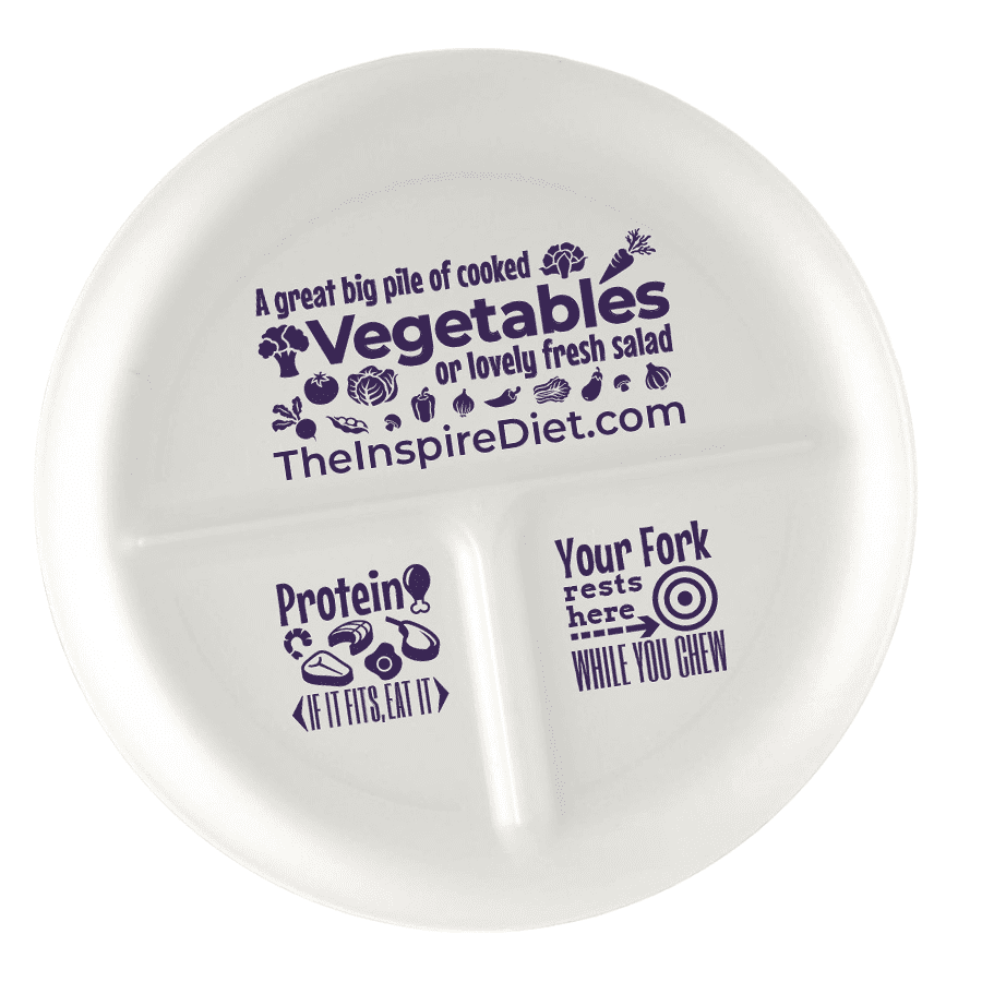 Inspire Diet Portion Plate by Bariatric Eating - Walmart.com