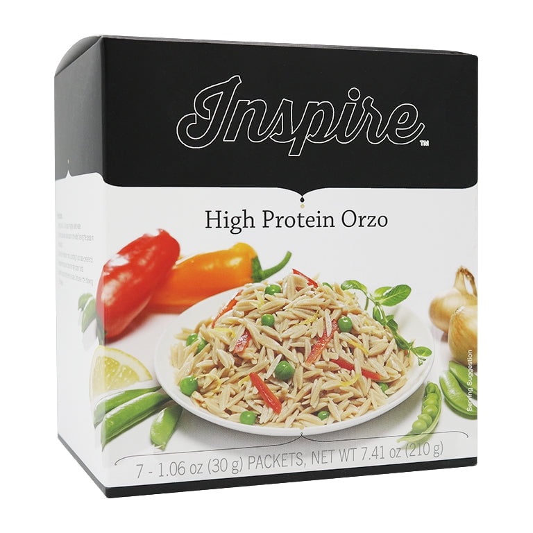 Inspire High Protein Pasta by Bariatric Eating - Orzo - Walmart.com