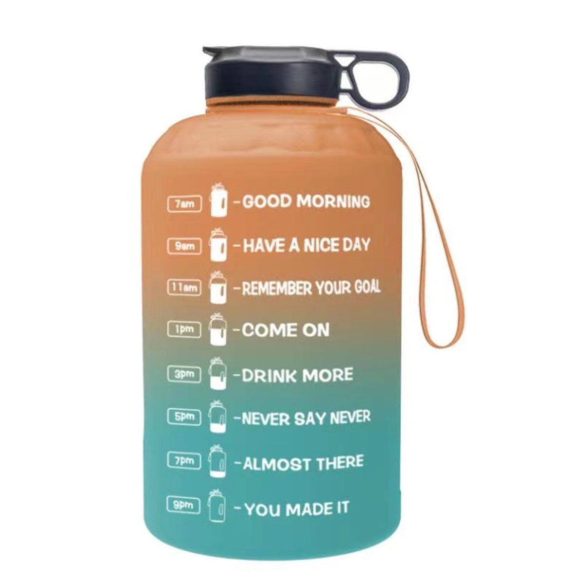 Inspire Your Hydration Journey, Hydration Tracker Jug, Leak-Proof ...