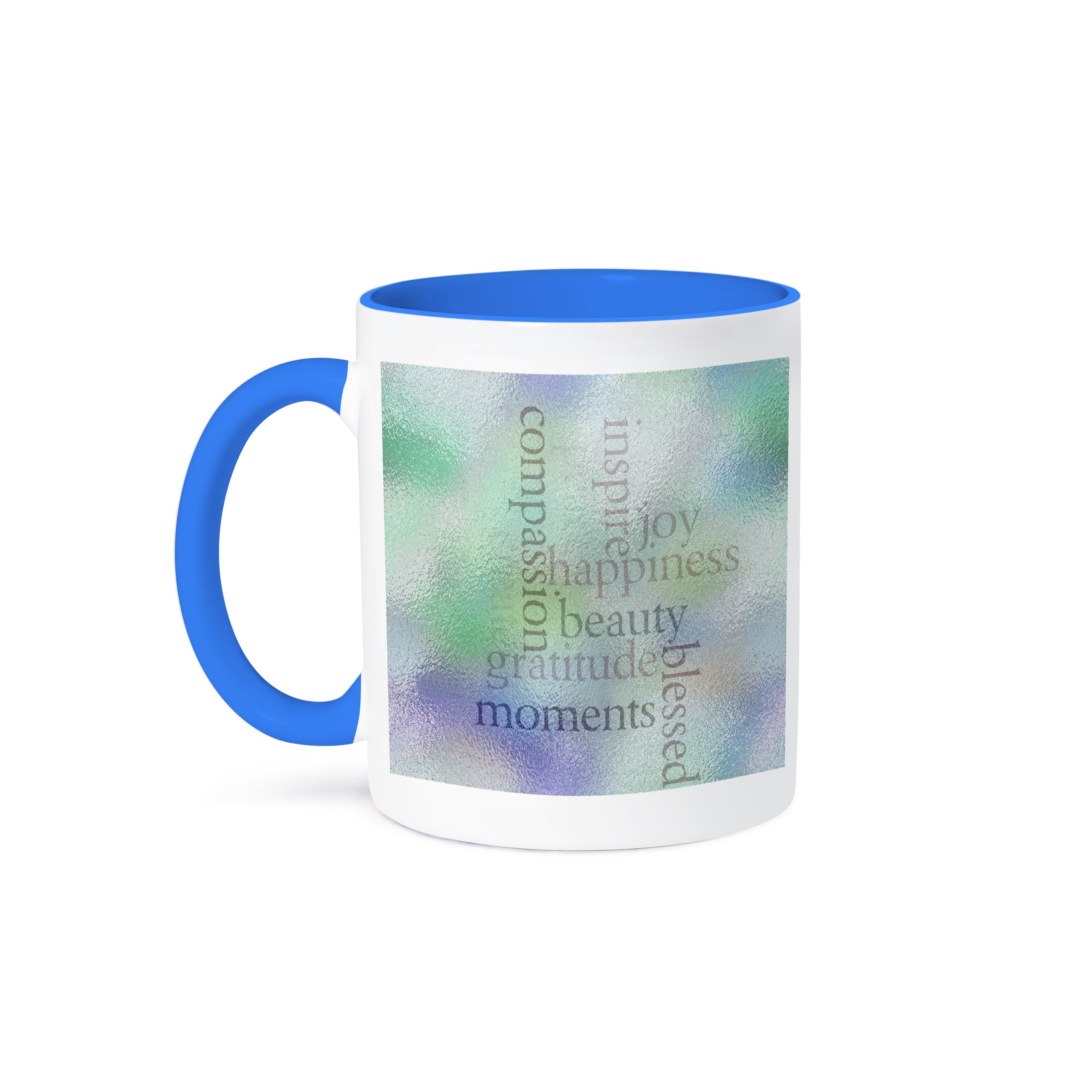 3dRose, Inspire Joy and Gratitude Stained Glass- Inspirational ...